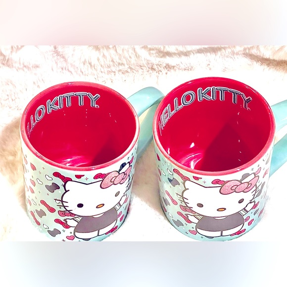 Hello Kitty | Kitchen | Hello Kitty Sparkle Mugs | Poshmark